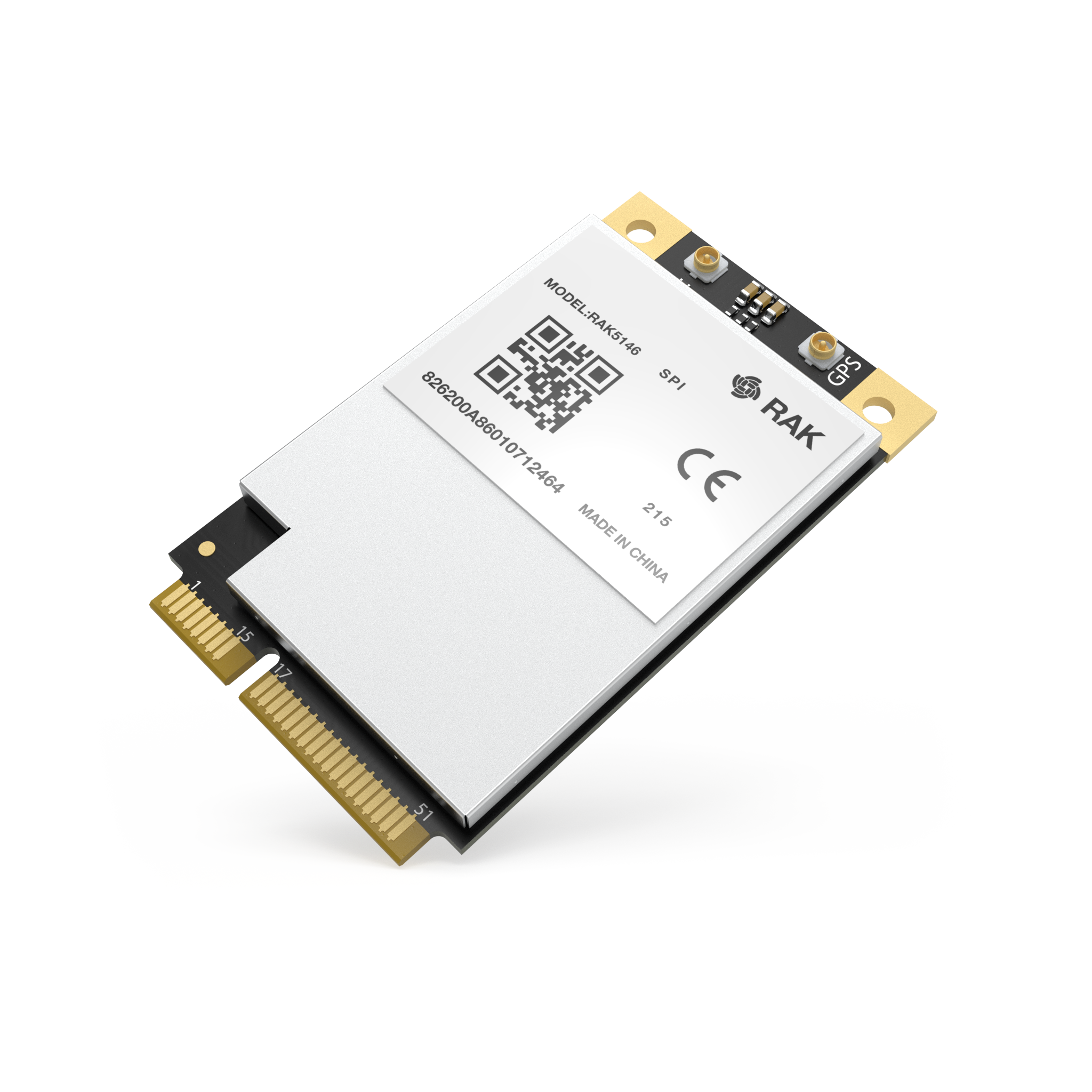 RAK5146 Gateway Concentrator Module for LoRaWAN, SX1303 LoRa Core (SPI ...